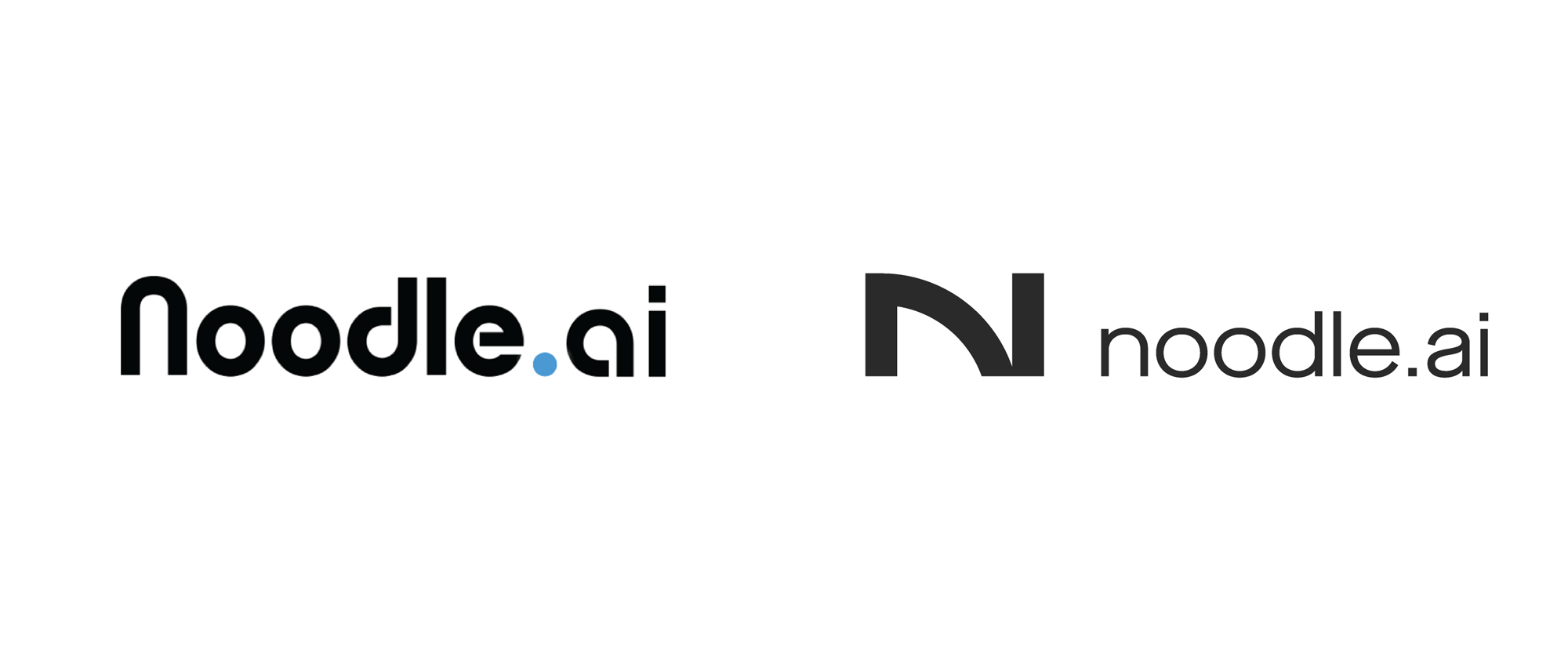 人工智能软件科技公司Noodle.ai品牌VI设计 – 德启广告